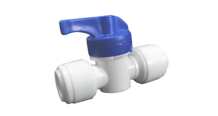 Bulkhead Ball Valve For RO Water Purifiers | Aqua Fittings