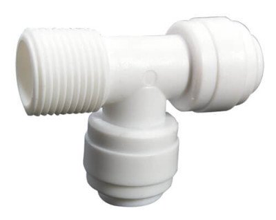 tee male threaded connector - Aqua Quick Fittings
